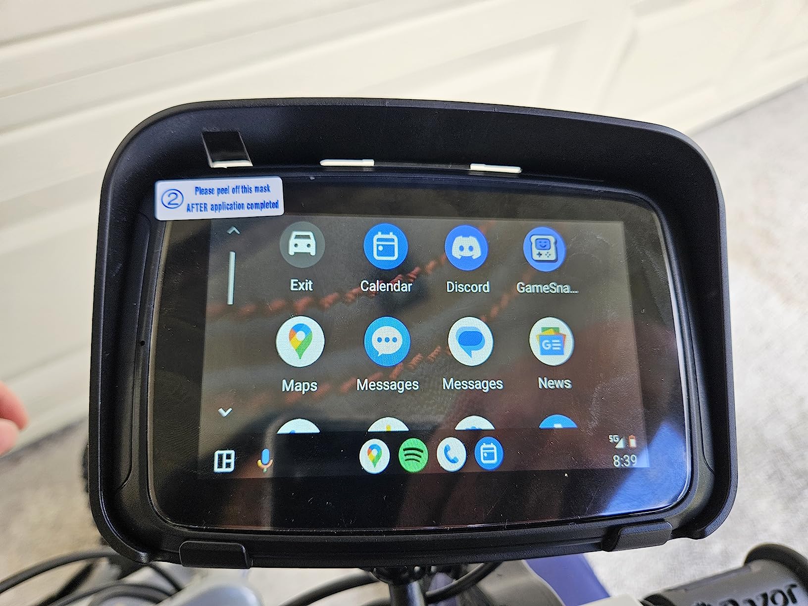 Amazon.com: Tenbaba Carplay Screen for Motorcycle, Wireless Apple Car ...