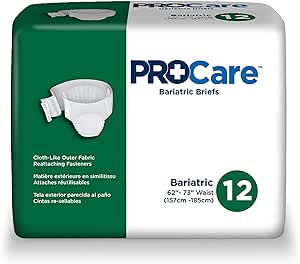 Amazon.com: 12PK - CRB-017 - ProCare™ Breathable Incontinence Brief ...