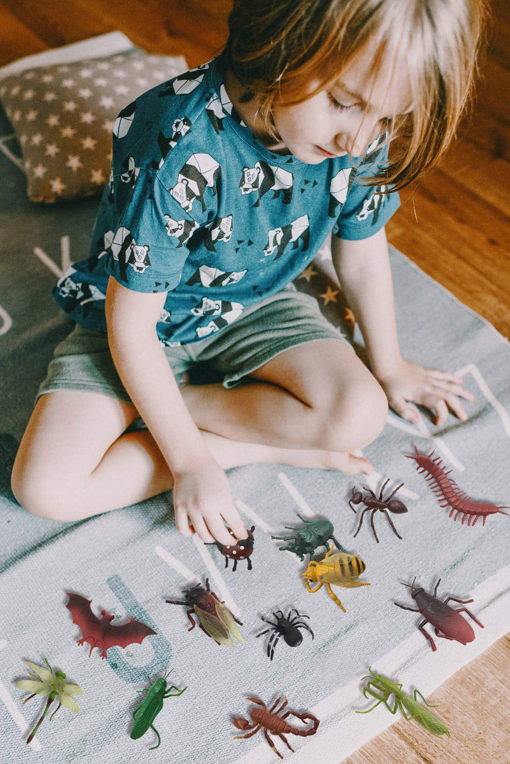 Buy 14 pcs Big Bugs Toys for Kids 3-5 Large Insects Toys Giant Fake ...