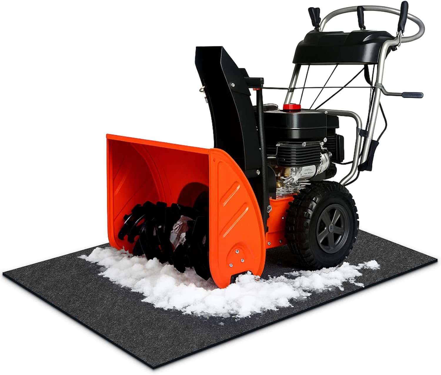 Amazon.com: Nuanchu 6.2x6FT Large Snow Blower Mat Absorbent Snow Blower ...