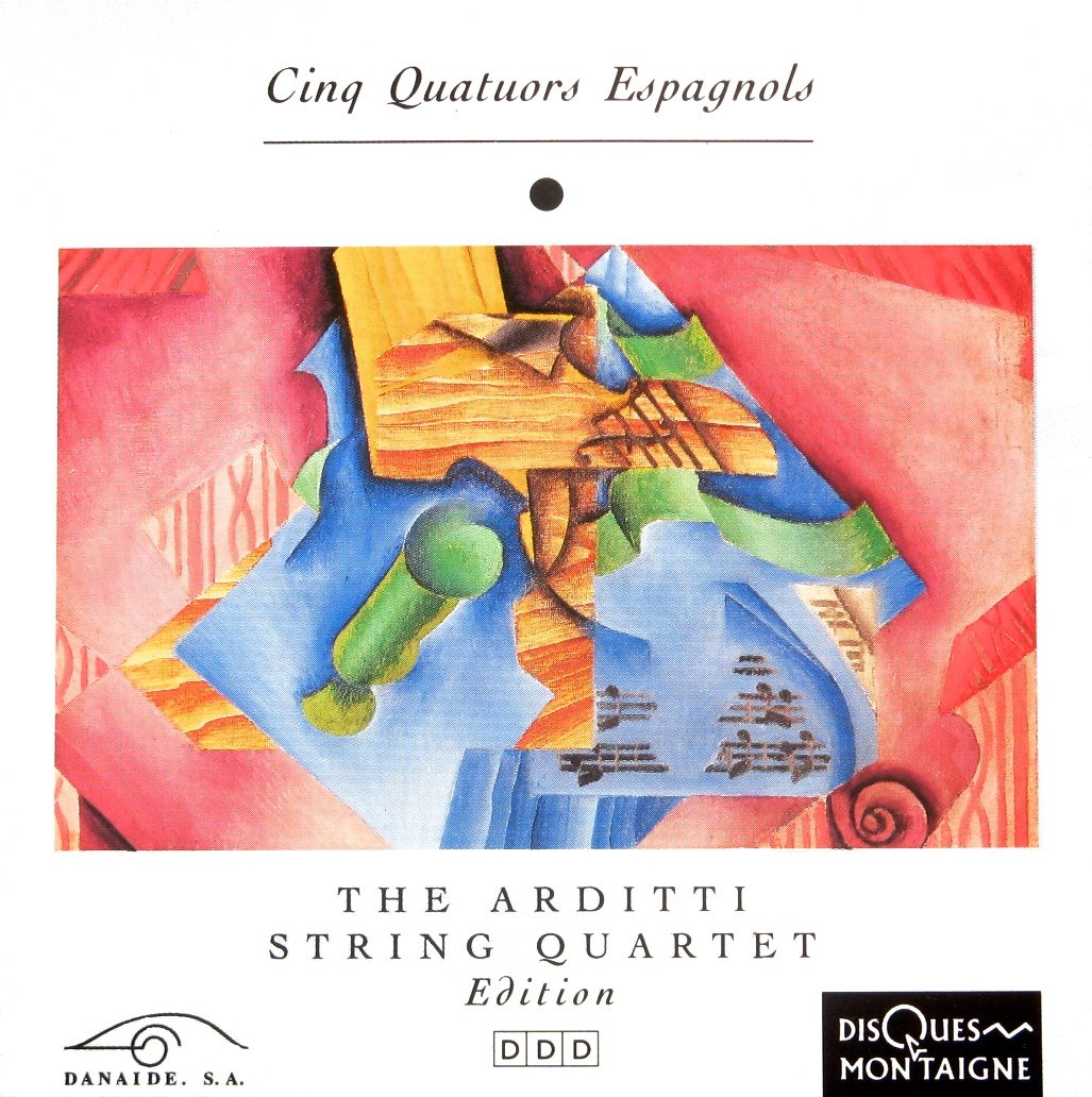 The Arditti String Quartet, Luis de Pablo, Rafael-Angel Mira, Ramon ...