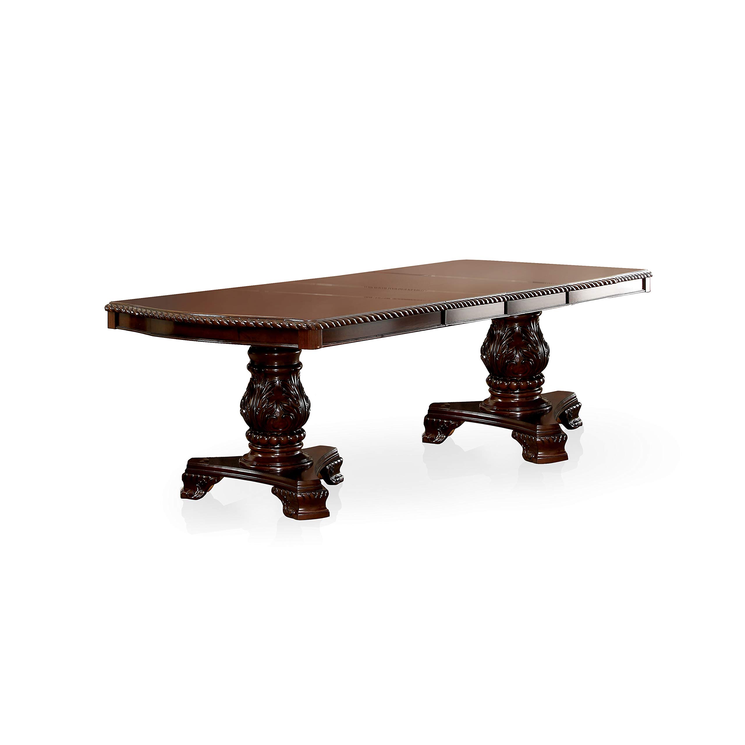 24/7 Shop at Home Starner Traditional Wood 7-Piece Dining Table Set ...