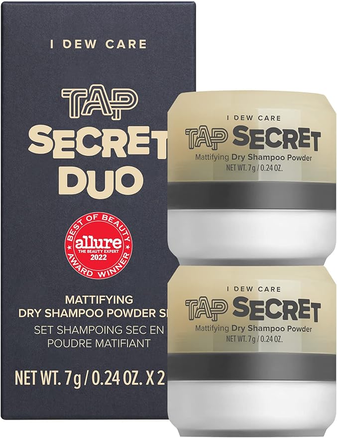I Dew Care Dry Shampoo - Tap Secret Duo Gift set, With Black Ginseng ...