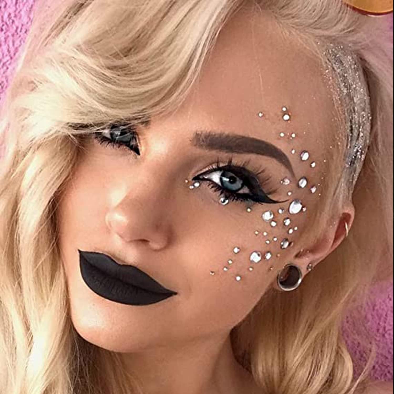 4 Sets ‌Face Gems & Body Jewels‌ for Women – ‌Self-Adhesive Rhinestone ...