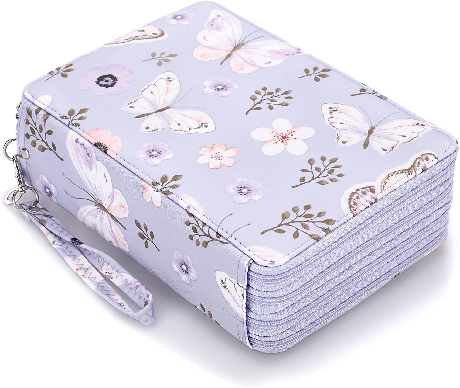 Amazon.com: BTSKY Colored Pencil Case- 120 Slots Pencil Holder Pen Bag ...