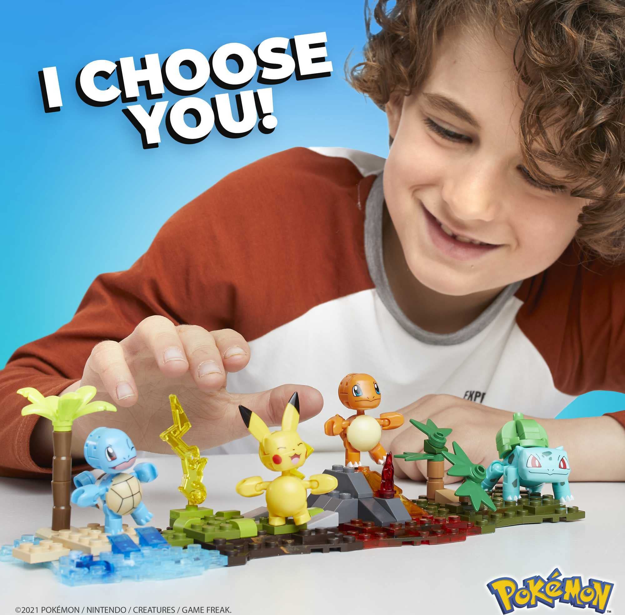 Snapklik.com : MEGA Pokemon Building Toys Set Kanto Region Team