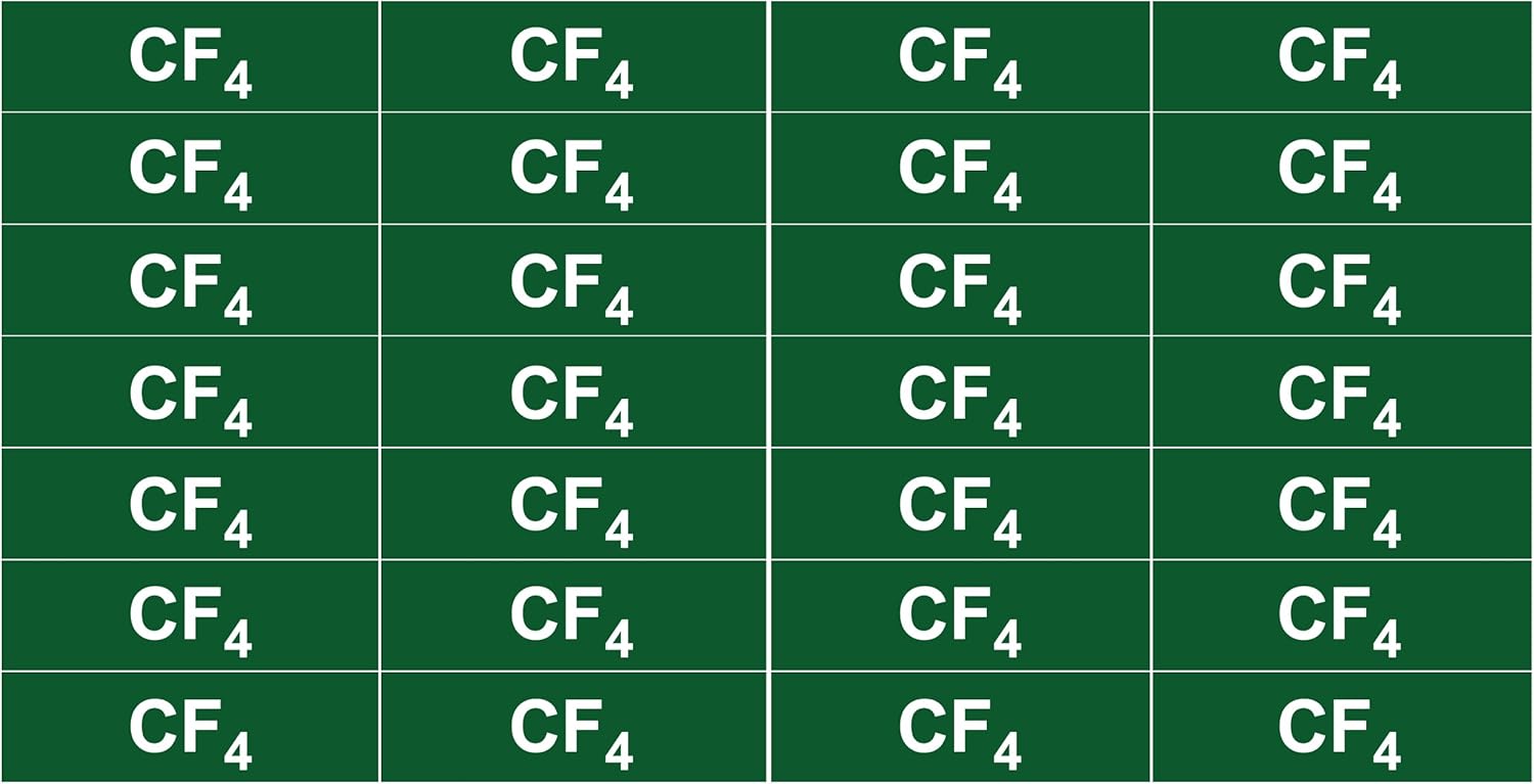 Amazon.com : CF4 Gas Pipe Tubing Labels 3/8" Height, 1 1/2" Width ...