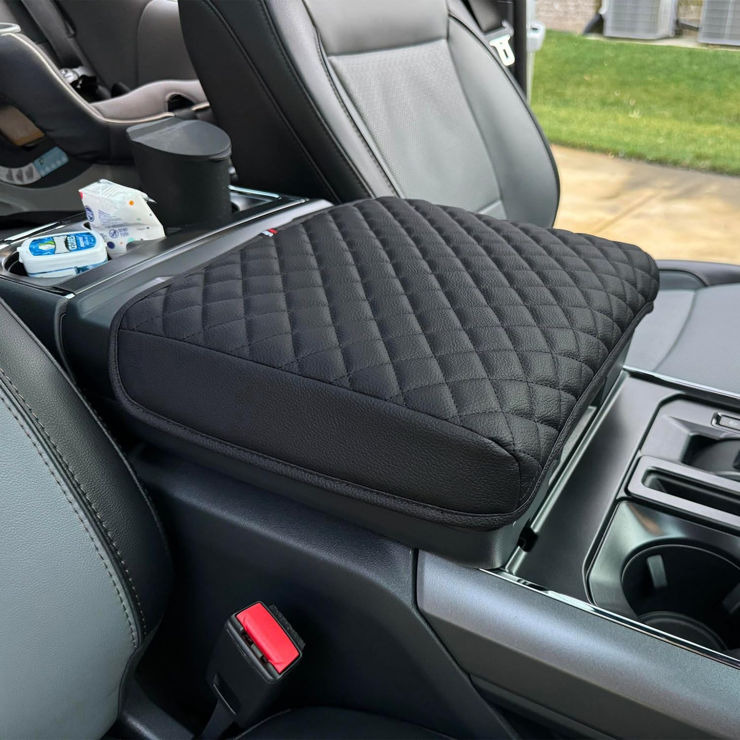 Snapklik.com : PIMCAR Center Console Cover For 2021-2025 Ford F150 ...
