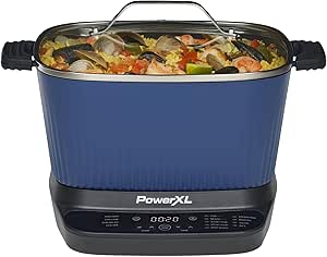 Amazon.com: STIRMAX™ Midnight Blue 7.5 Quart Digital Multi-Cooker with ...