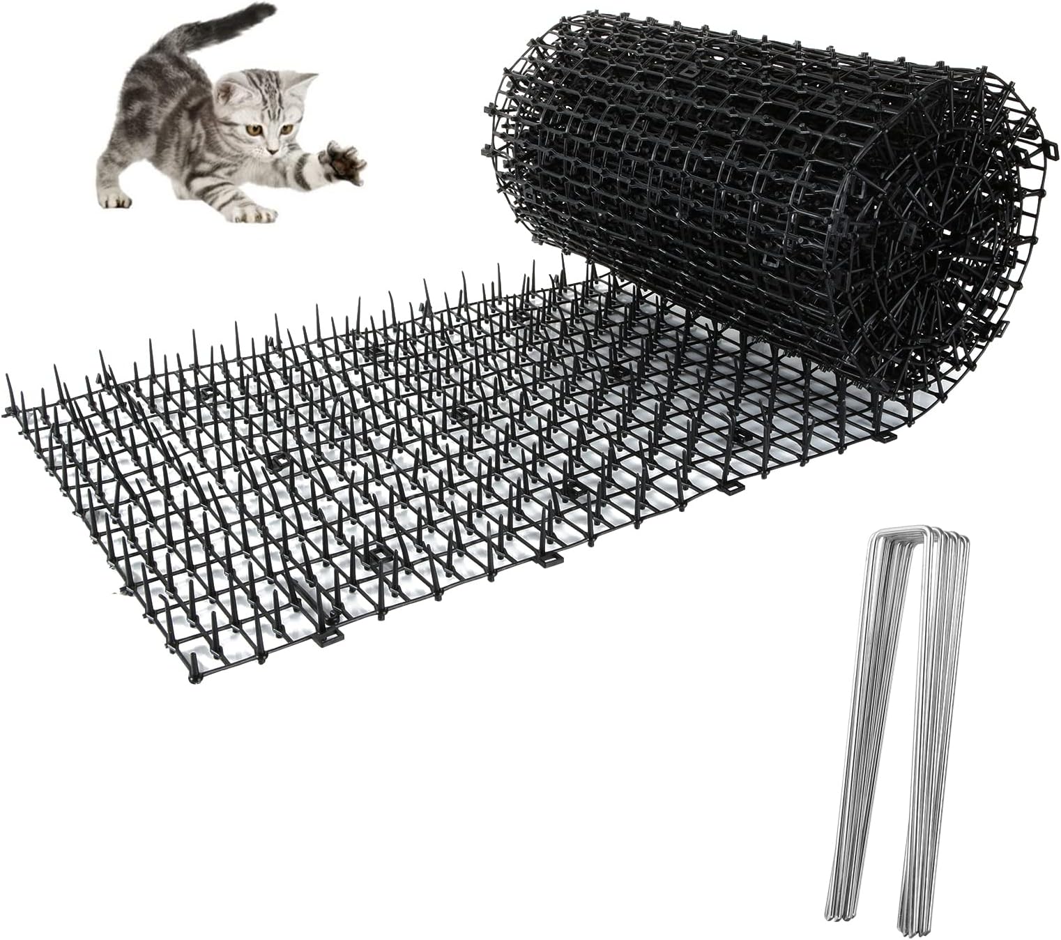 Amazon.com: Cat Scat Spike Strips (24Pack) - Pet and Dog Deterrent ...