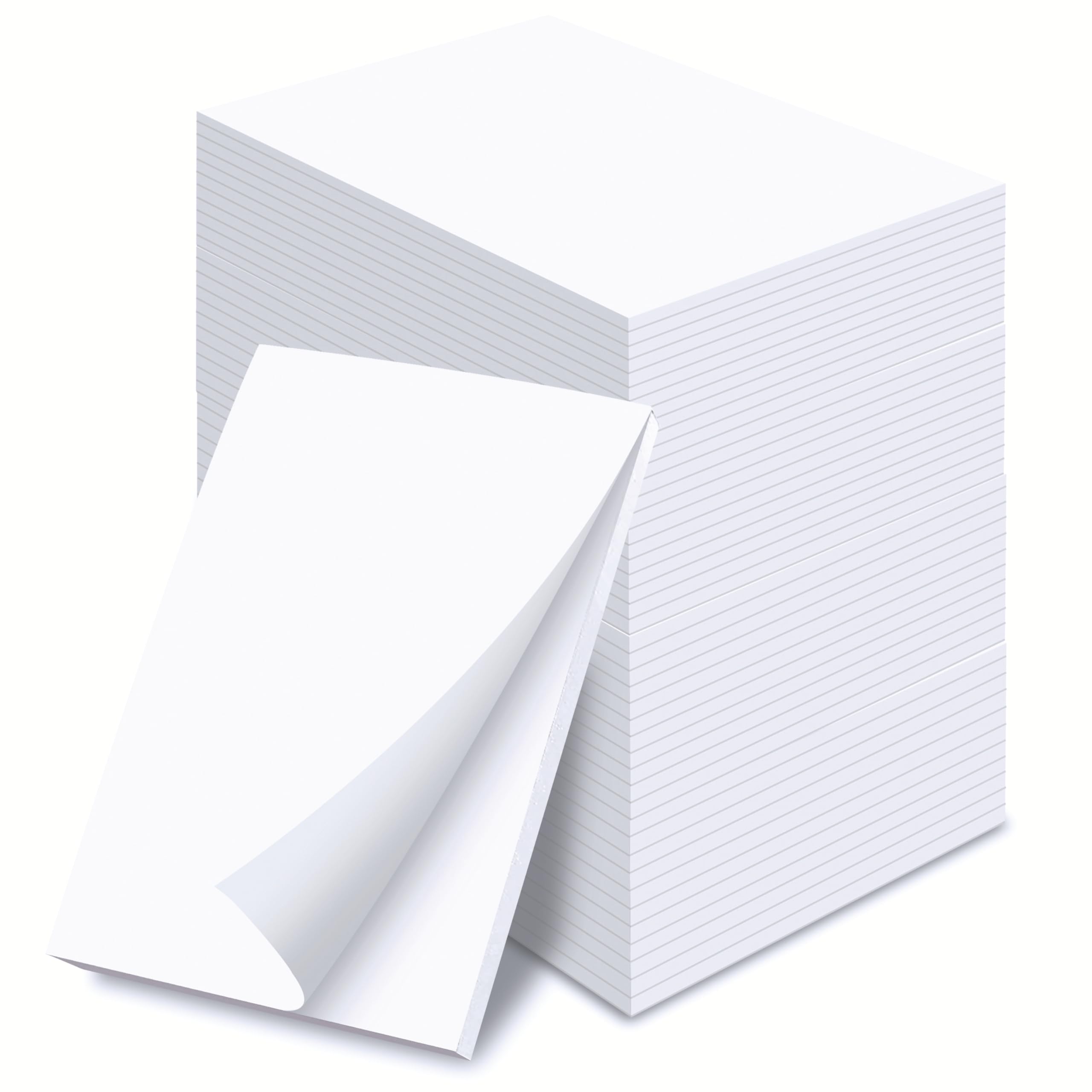 Better Office Products Blank Scratch Note Pads, 4" x 6" Pads, Server ...