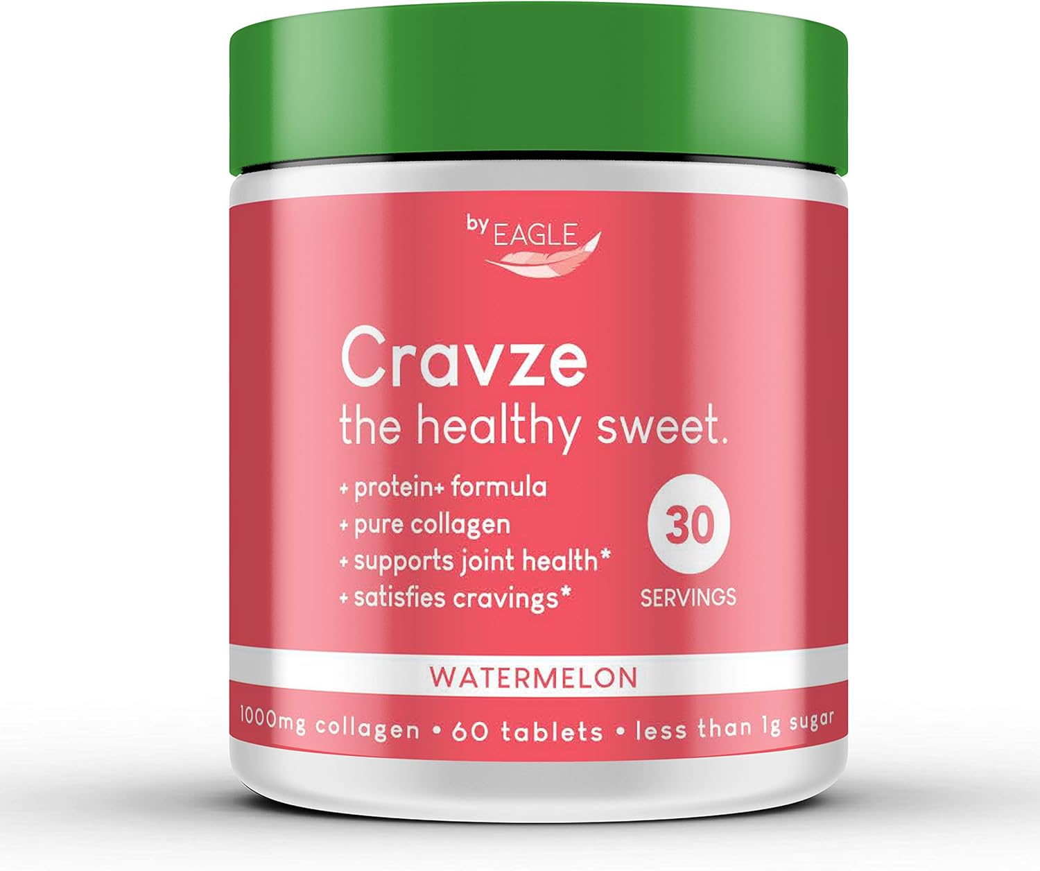 Amazon.com: Cravze - Collagen Chewable Tablets with Protein. Craving ...