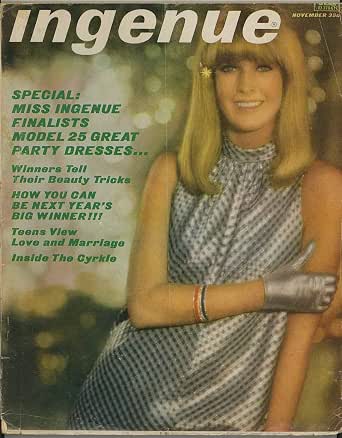 Teen Ingenue Magazine - November 1966 - Candy Brown Silver Gloves Cover ...