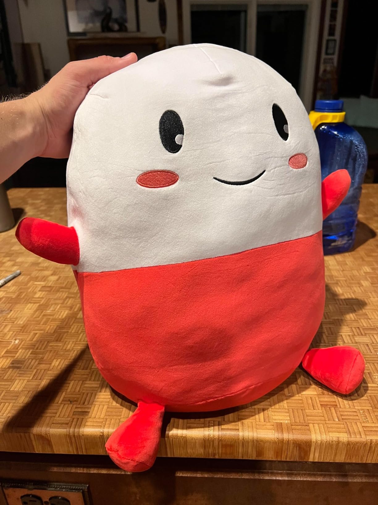 Amazon.com: Happy pill co. Super Cute Pill Plush Toy - Medium-Sized ...