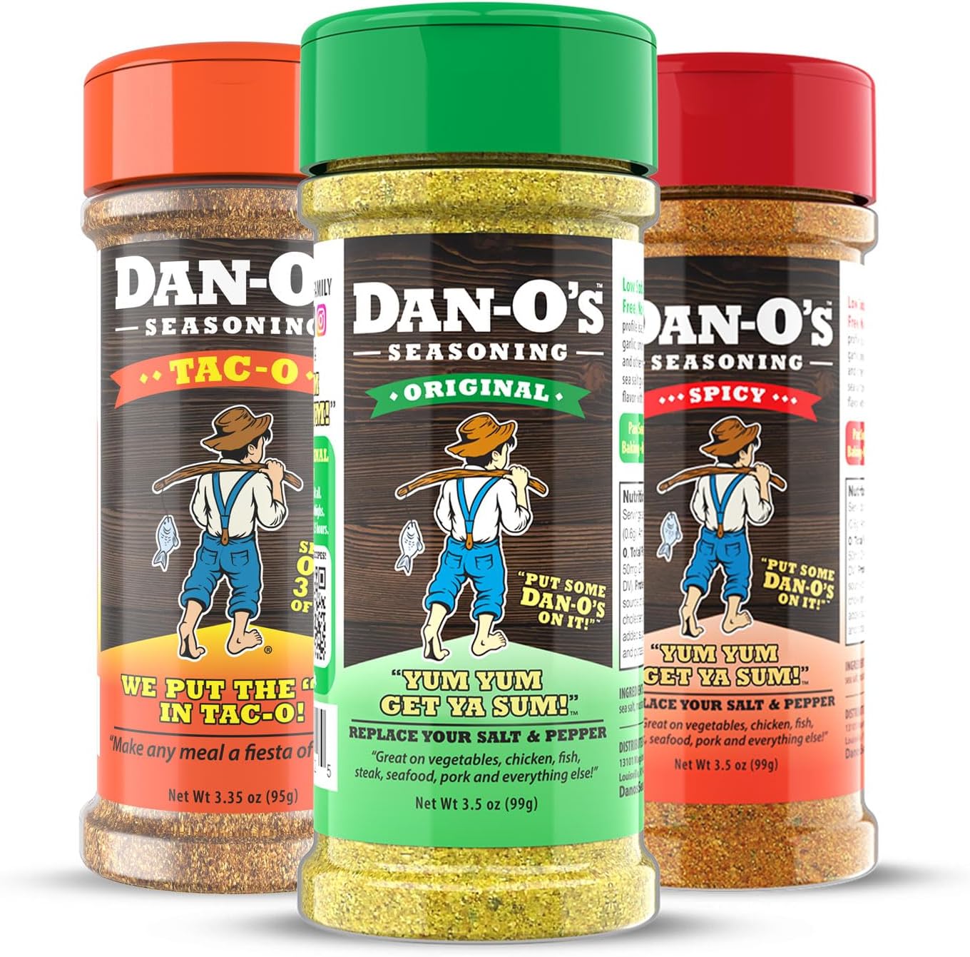 Amazon.com : Dan-O’s Seasoning Crunchy | Large Bottle | 1 Pack (20 oz ...