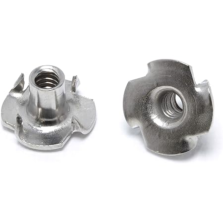 Amazon.com: 1/2"-13 Stainless Steel Pronged Tee Nut (Quantity of 1 ...