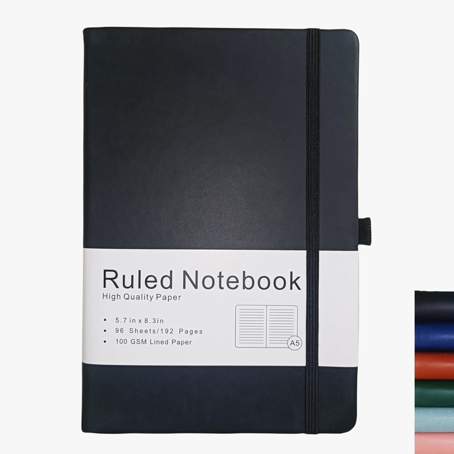 Amazon.com : Hardcover executive notebooks,A5 Lined Journal Notebook ...