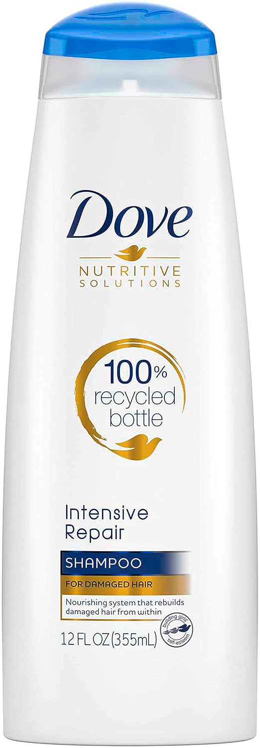 Dove Damage Therapy Intensive Repair Shampoo, 12 Ounce (confezione da 6 ...