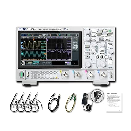 RIGOL Digital Oscilloscope DHO804 70MHz Frequency Band + 12-bit ...