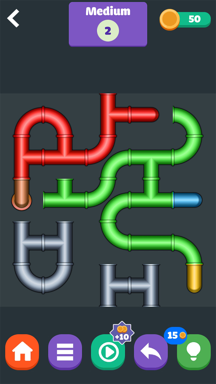 Waters Tube Puzzle - Connect The Pipes:Free Puzzle - App on the Amazon ...