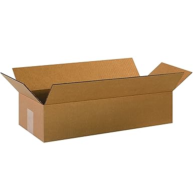 Amazon.com: BOX USA Moving Boxes Medium 20"L x 8"W x 4"H 25-Pack ...