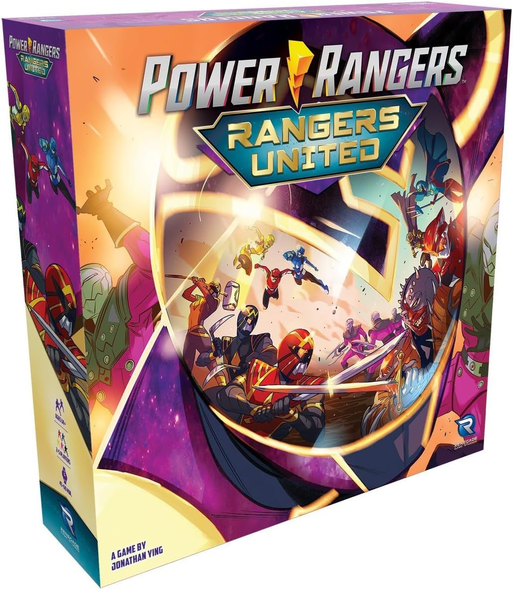 Amazon.com: Renegade Game Studios Power Rangers: Heroes of The Grid ...