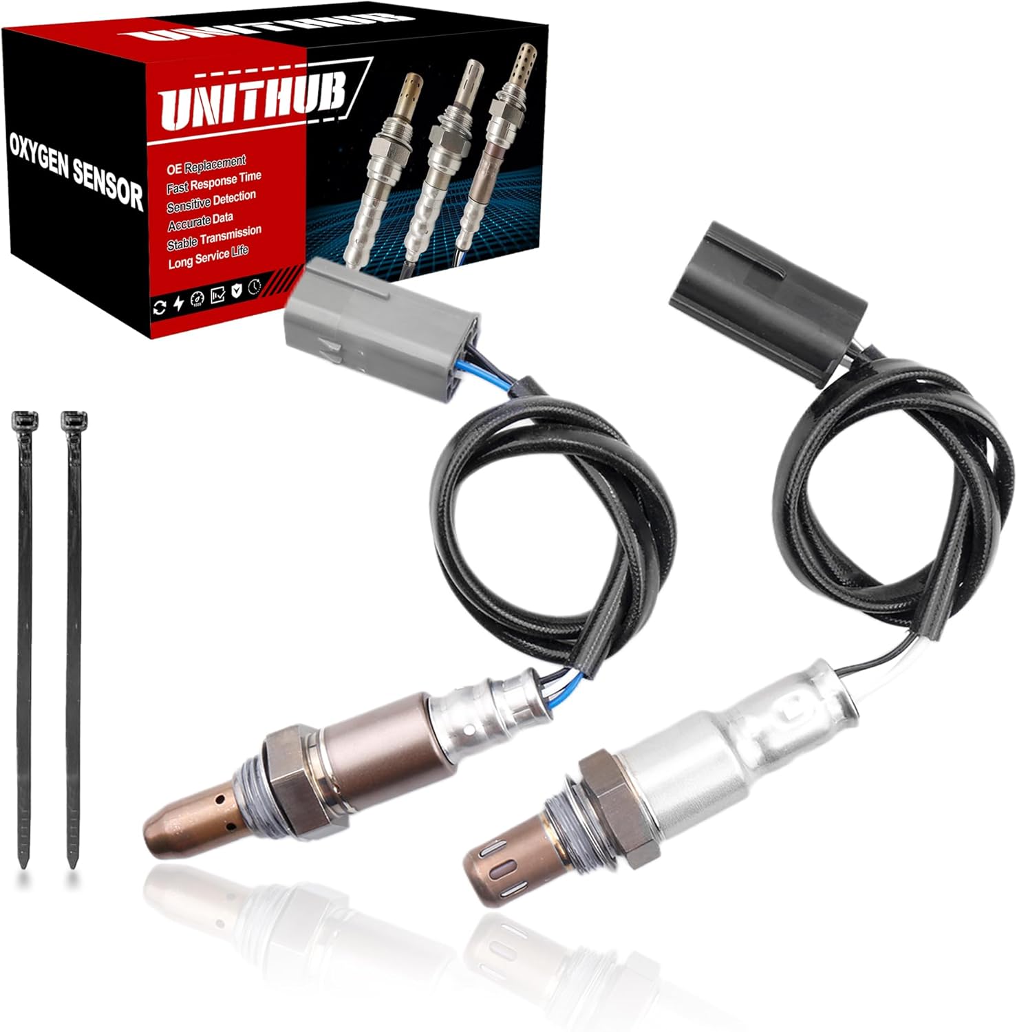 Amazon.com: UNITHUB Oxygen Sensor Upstream + Downstream 234-9036 234 ...