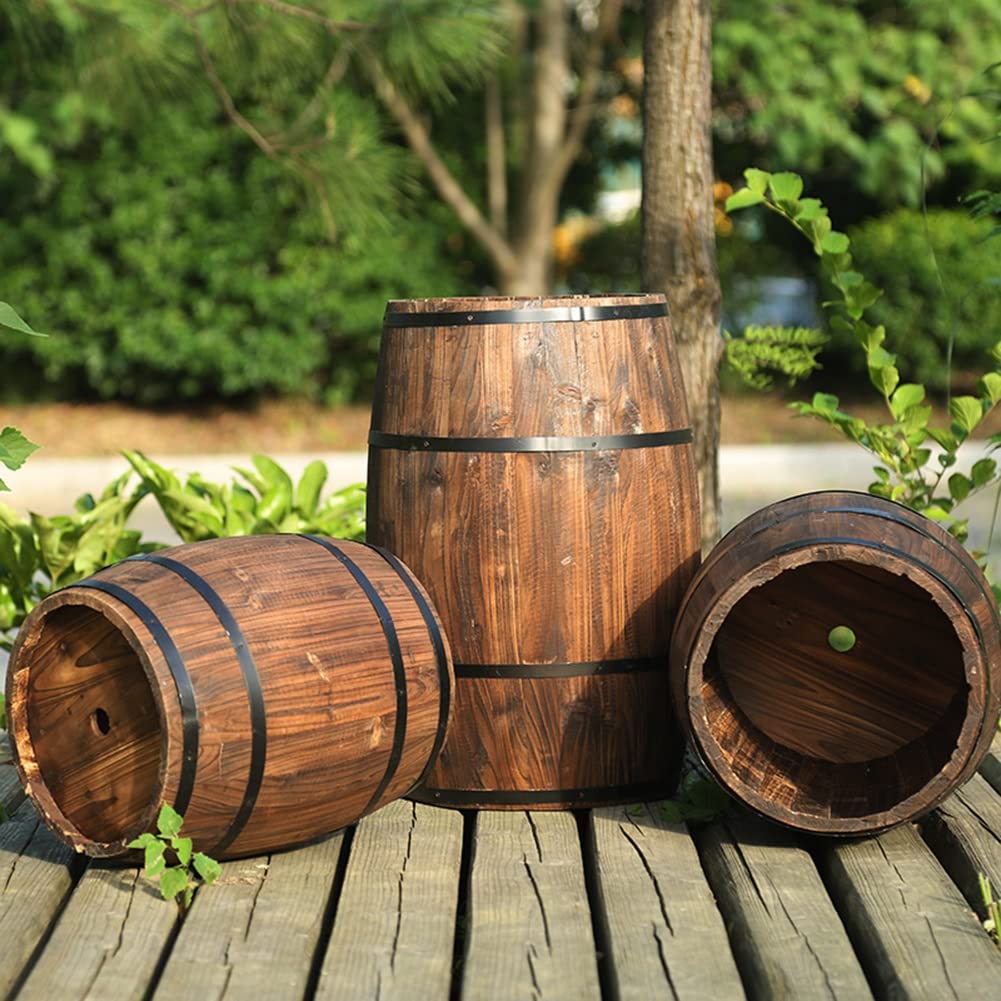 Diseños De Jardineras De Barril De Whisky Para Plantar