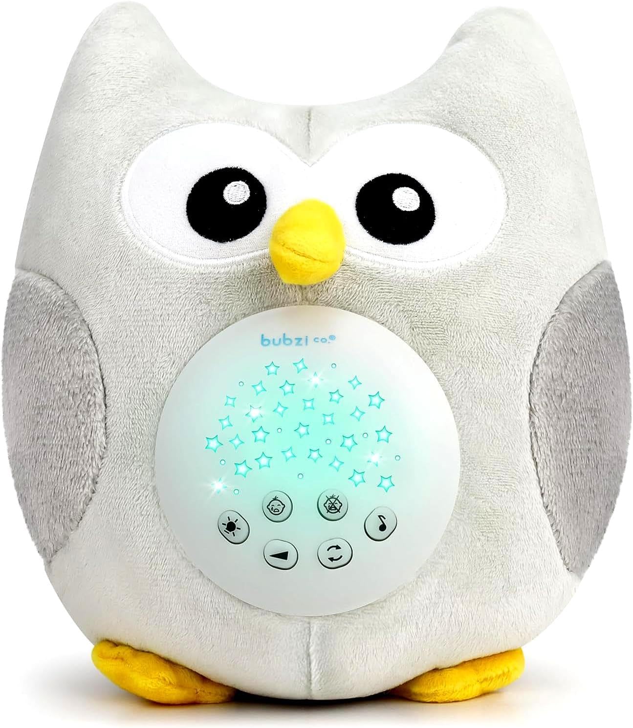 Amazon.com: Bubzi Co Baby Sound Machine, Portable Owl Soother & Baby ...