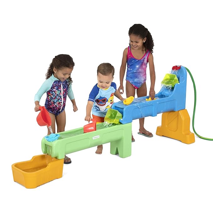 Amazon.com : Simplay3 Rushing River Falls Multi-Level Outdoor Water ...