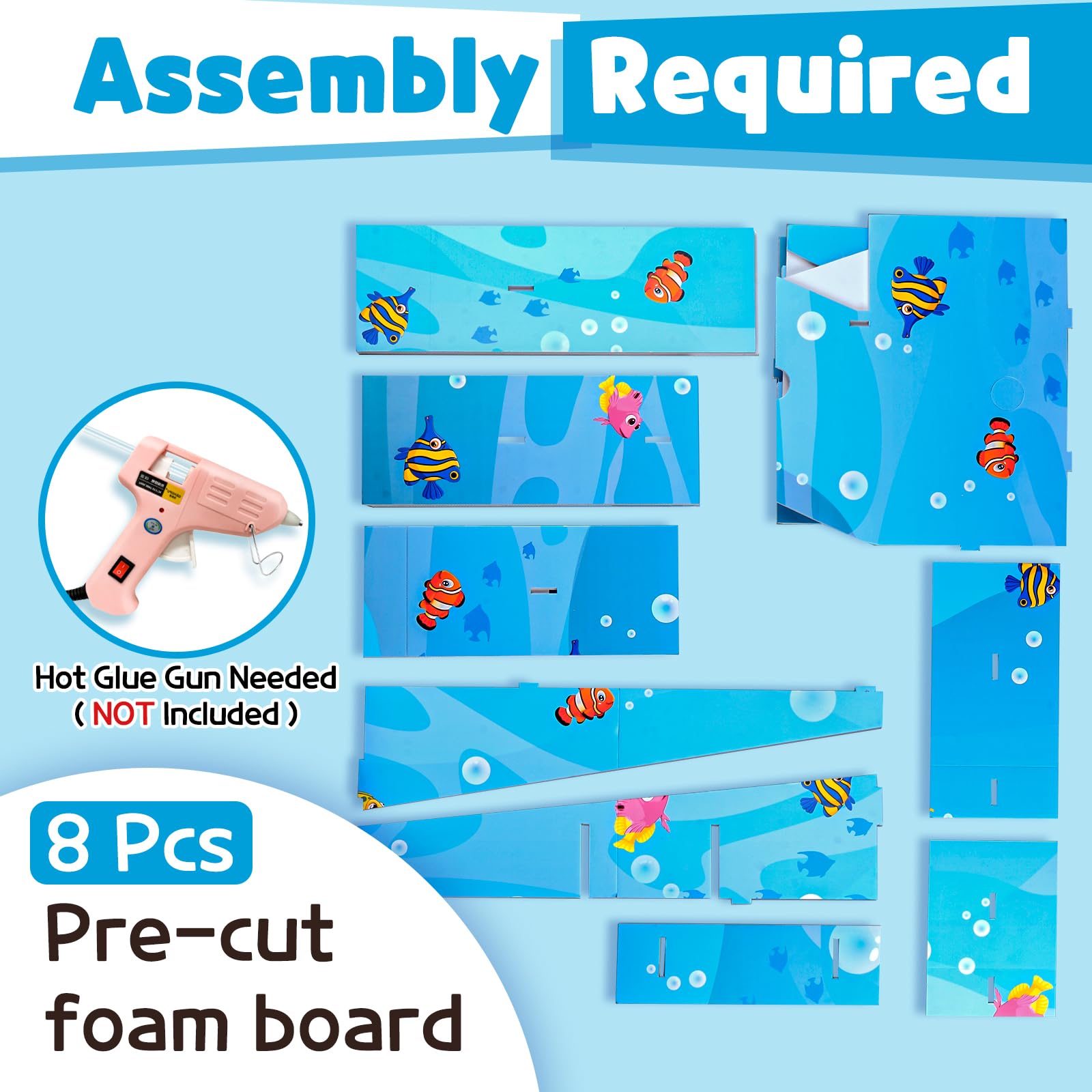 Snapklik.com : Marquee Numbers Ocean 1st-Birthday Decorations: 3ft ...