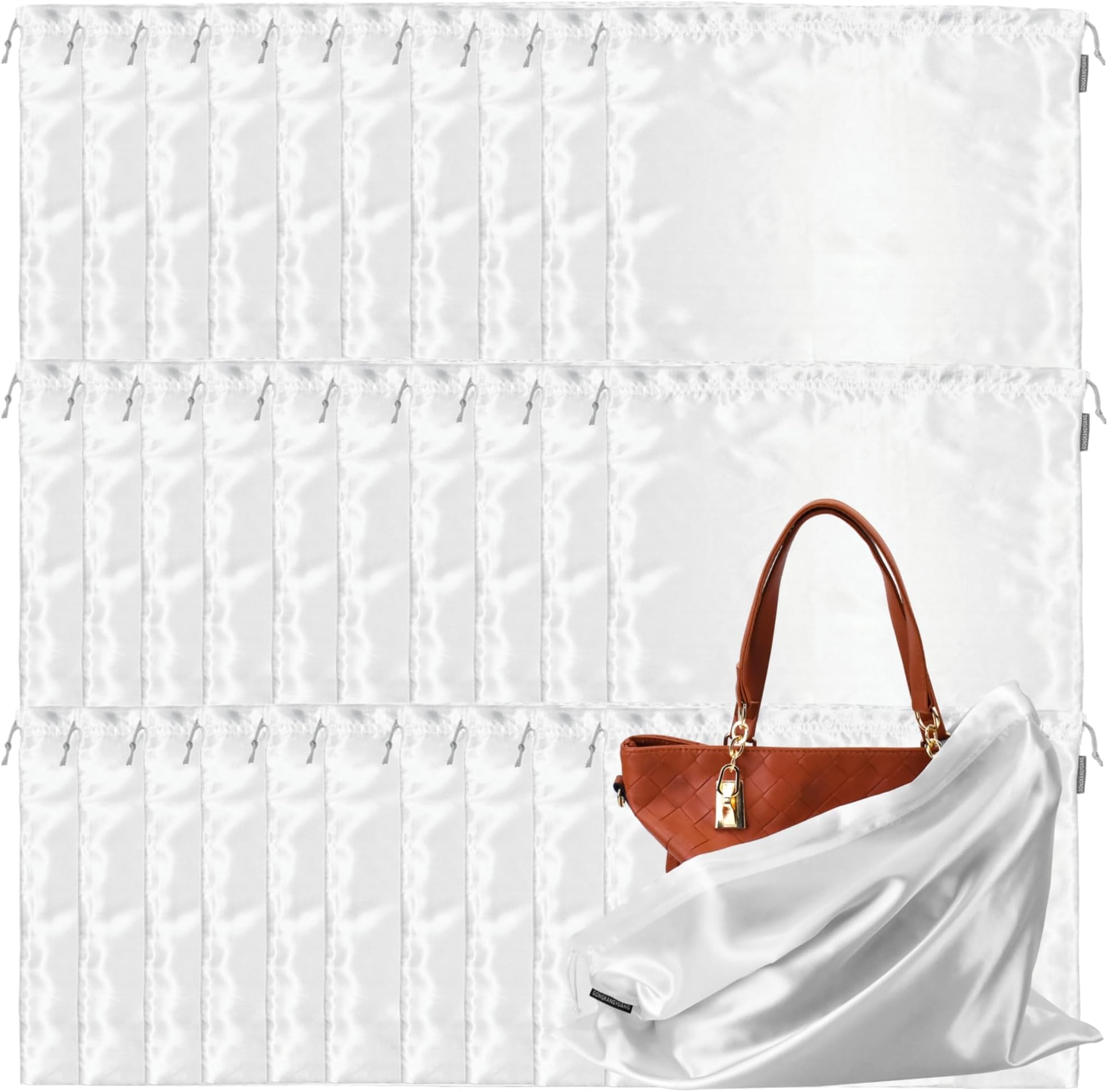 Amazon.com: 48 Pack Dust Bags for Handbags, Dust Cover Storage Bags ...