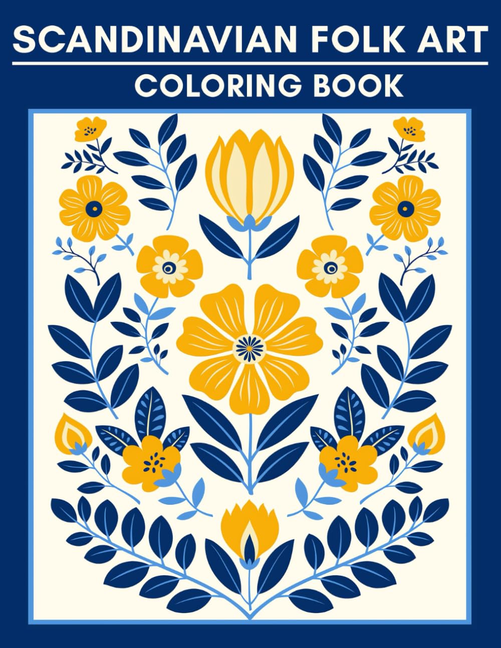 Amazon.com: Scandinavian Folk Art Coloring Book: 50 Intricate Designs ...