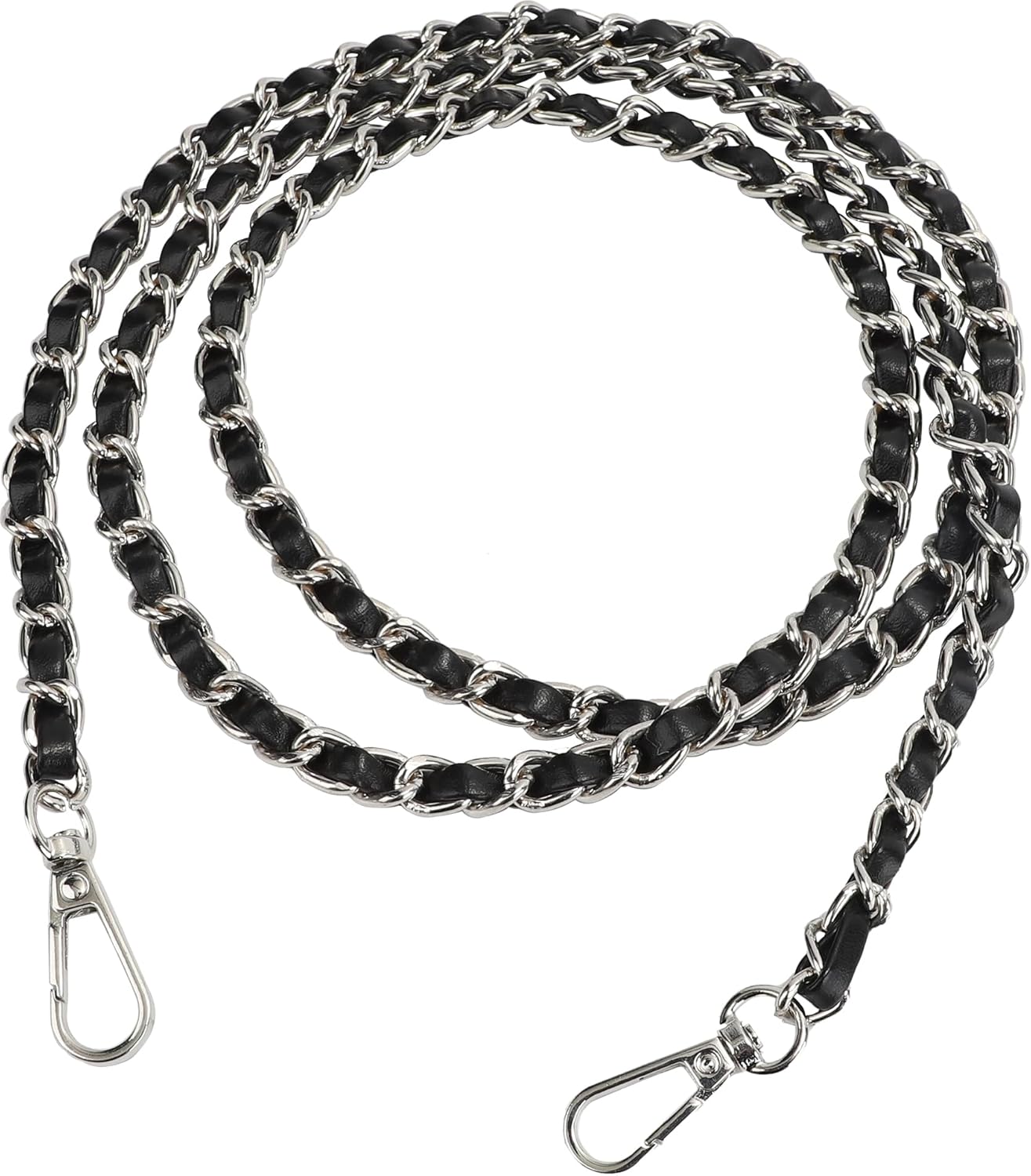 Amazon.com: U+U Metal Chain Purse Straps Replacement Crossbody, 47" DIY ...