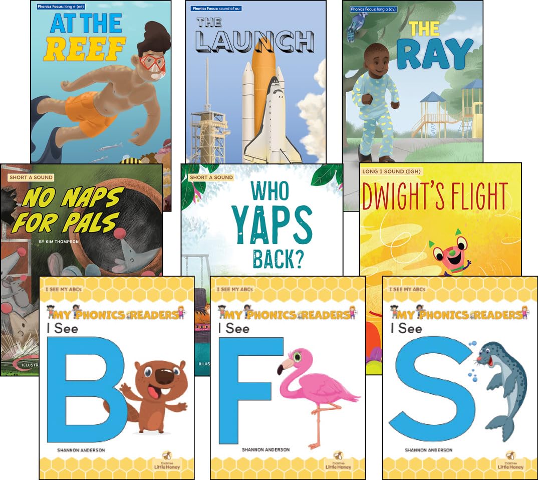 My Phonics Decodable Readers and Marlin Single Book Complete Collection ...