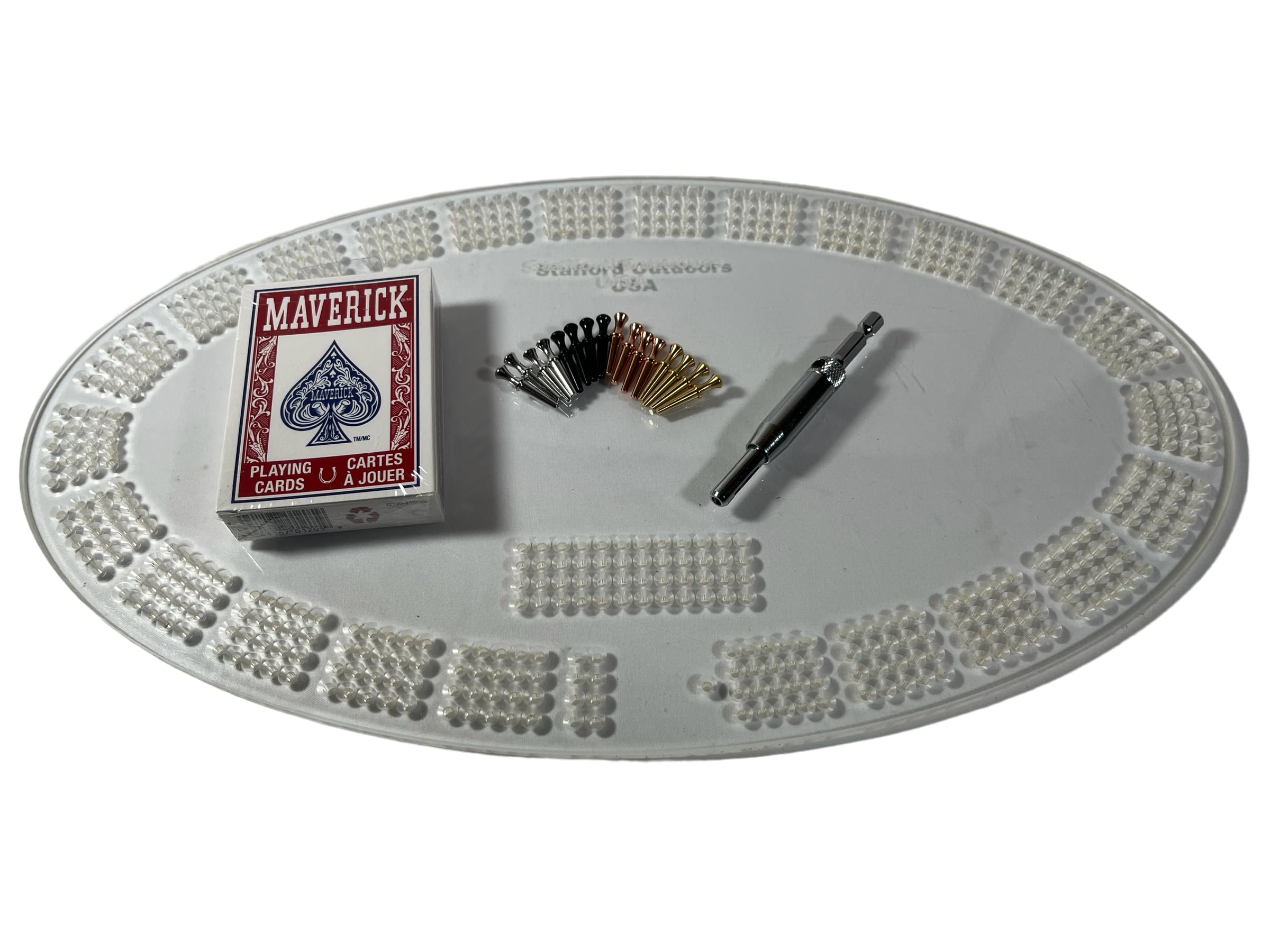 Amazon.com: Oval Cribbage Template Kit : Toys & Games