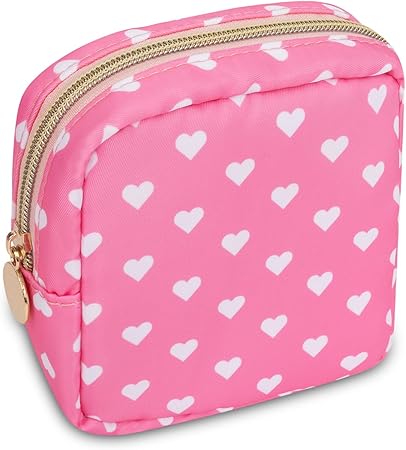 Amazon.com: Waterproof Mini Makeup Bag Pouch for Purse,Small Cosmetic ...