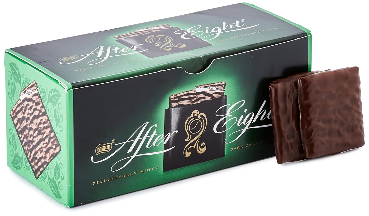 After Eight Mint Chocolate Thins Box (Pack of 2) 400g : Amazon.in ...
