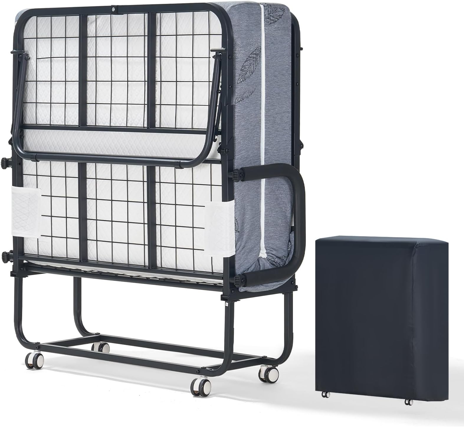 Amazon.com: Polar Aurora Folding Bed with Mattress,75"X38" Twin Size ...