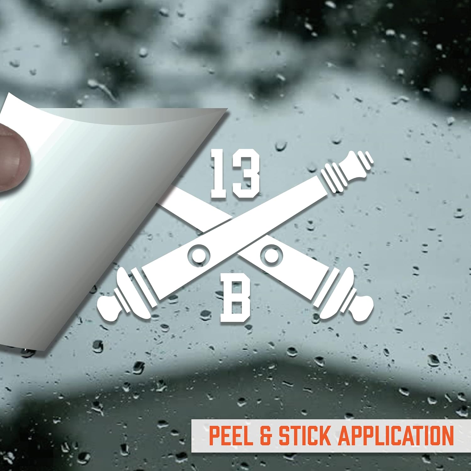 Amazon.com: Military Army MOS 13B Cannon Crewmember Crossed Cannons 3x5 ...