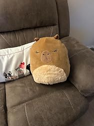 Amazon.com: Squishmallows Original 14-Inch Lijjian Brown Capybara ...