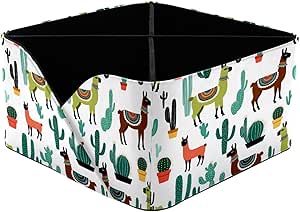 Amazon.com: Desk Organizer, Pencil Holder for Desk, Llama and Cactus ...