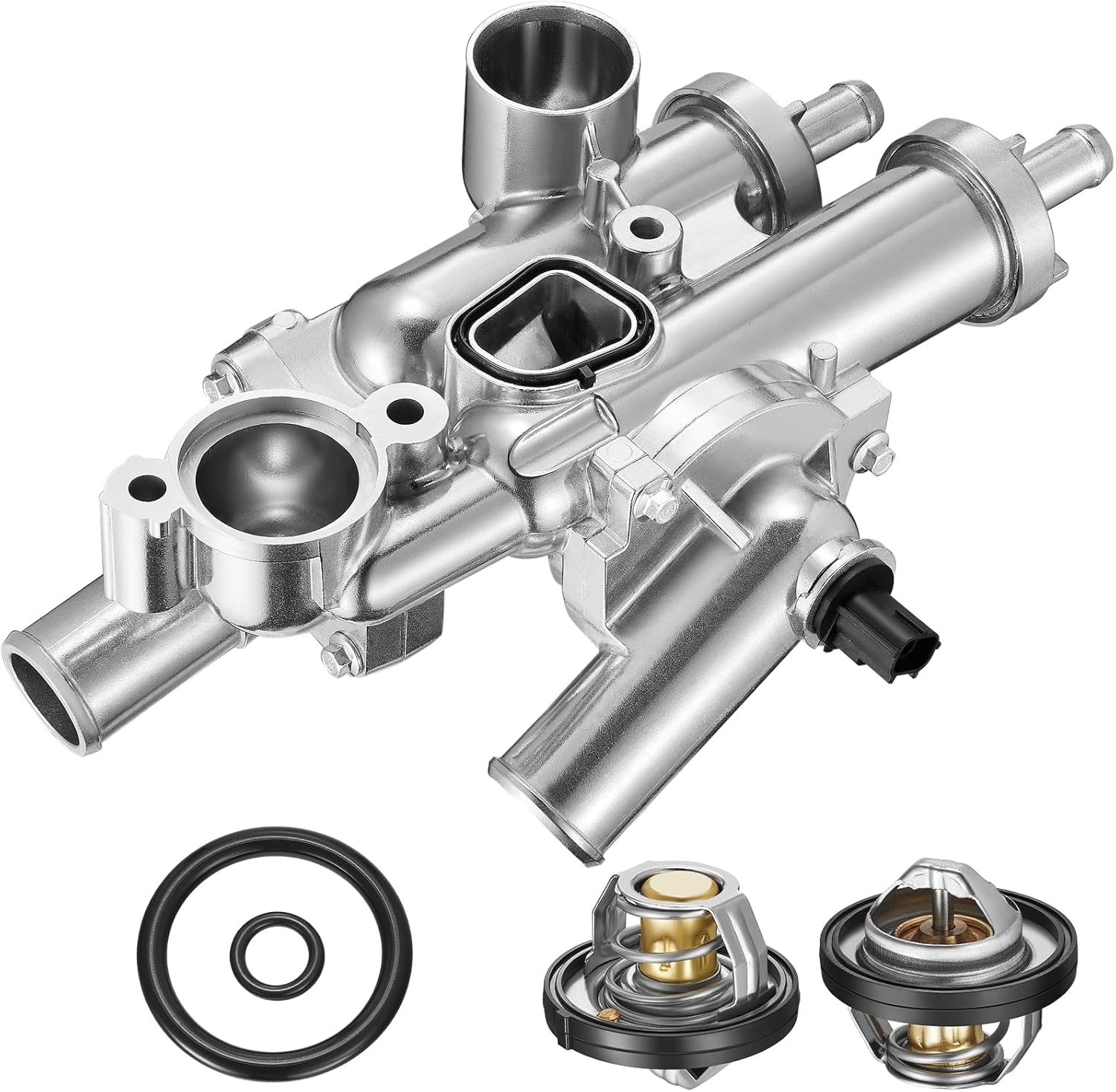 BDFHYK 902-319 Upgrade Aluminium Coolant Thermostat Housing Assembly ...