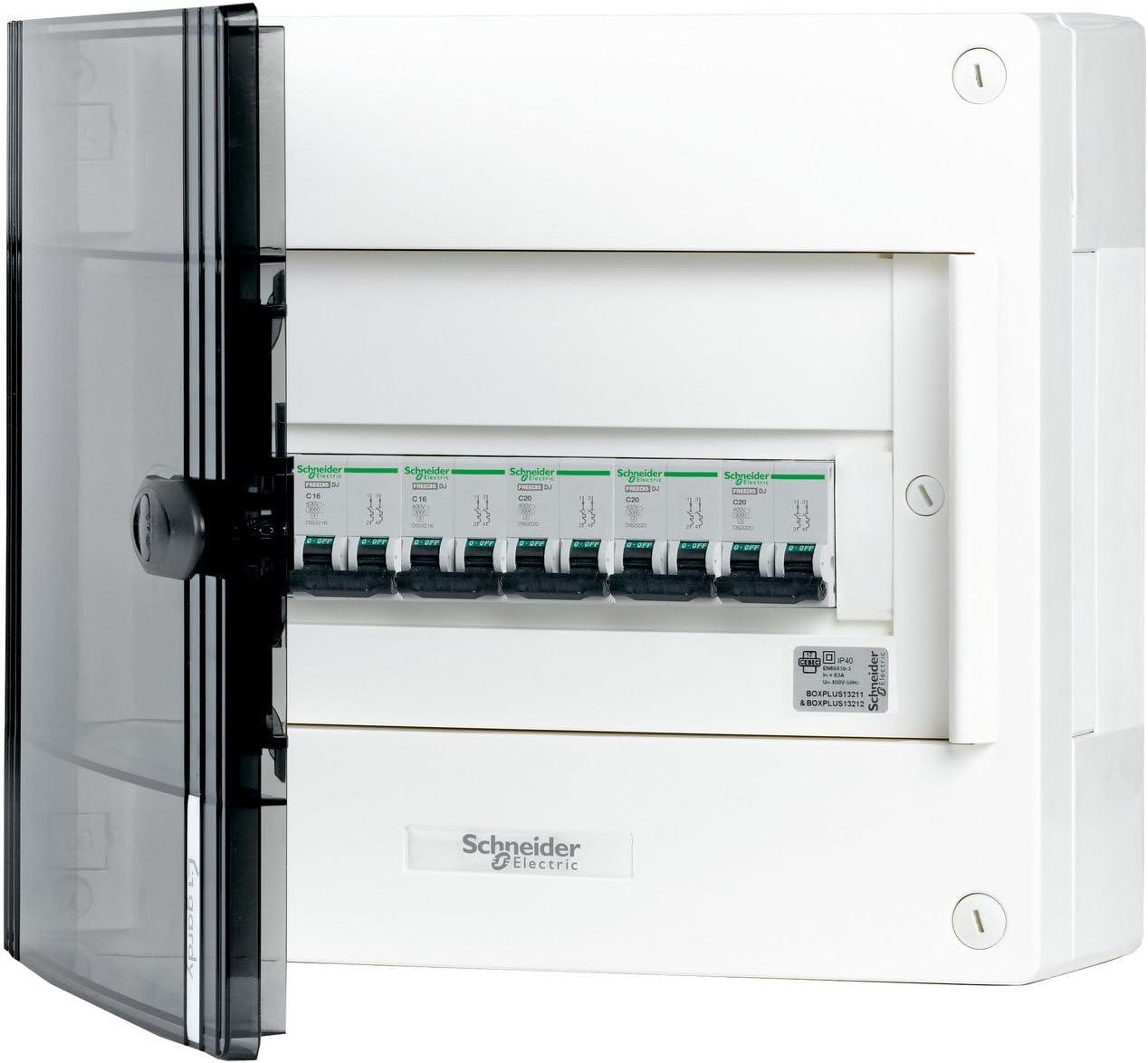 Schneider 259001240 Prewired Box 12 Modules : Amazon.co.uk: DIY & Tools