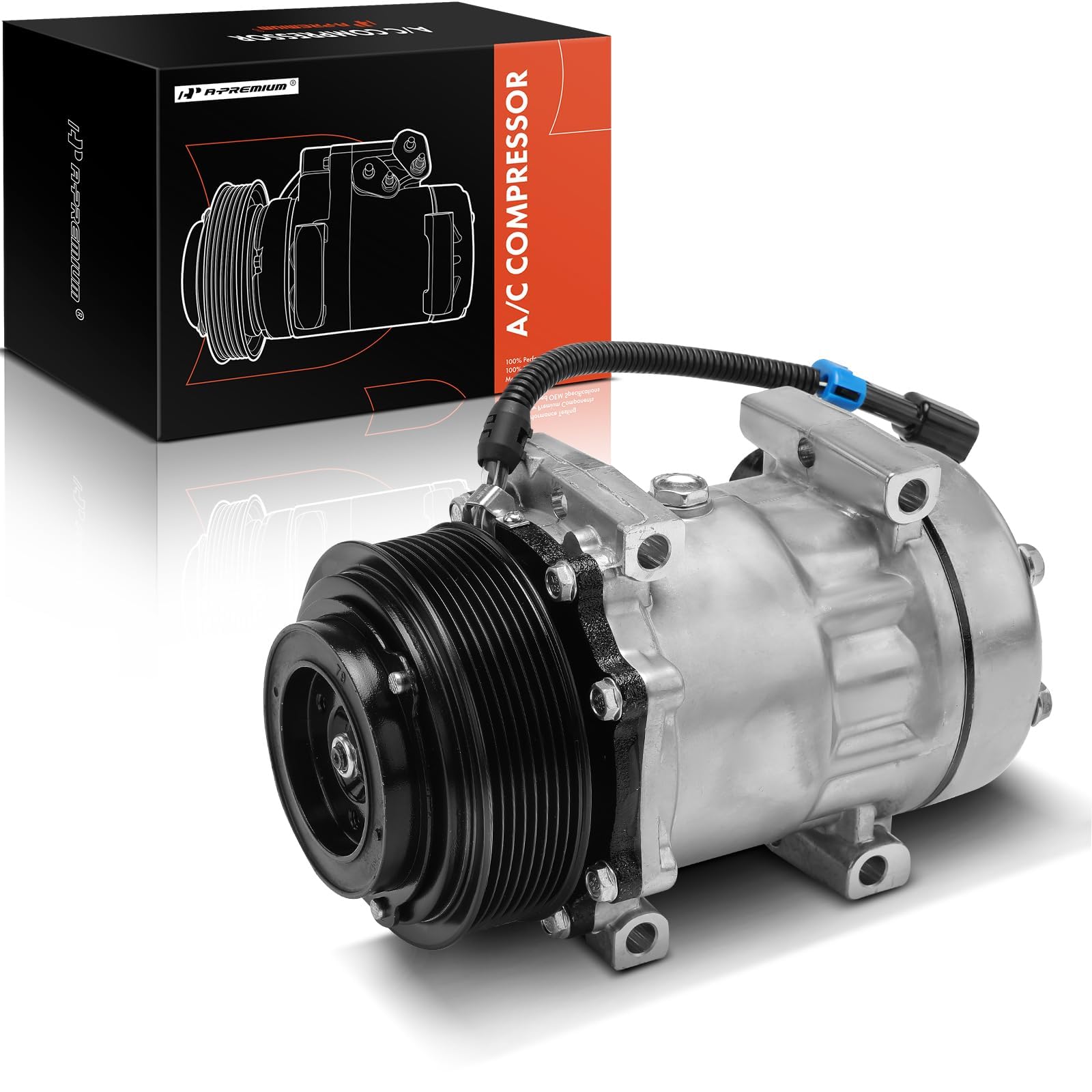 Amazon.com: A-Premium Air Conditioner AC Compressor with Clutch ...