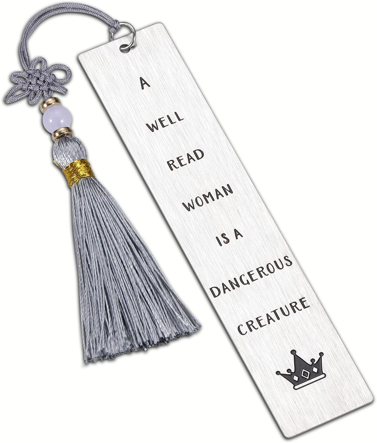 Amazon.com : A Well Read Woman is a Dangerous Creature Bookmark Book ...