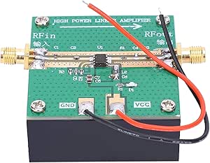 Amazon.com: Pissente RF Amplifier, RF2126 1W Amplifier with Heatsink ...