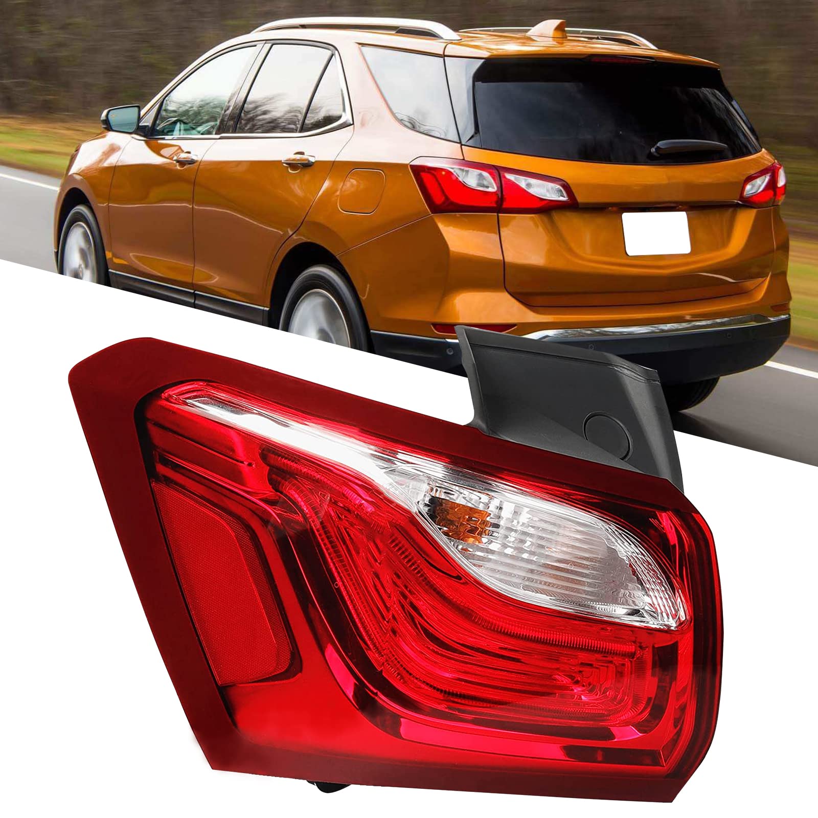 Amazon.com: Tail Light Assembly For Chevrolet Equinox 2018 2019 2020 ...