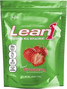 Amazon.com: Lean1 Strawberry (14-Serving bag), Fat Burning Meal ...