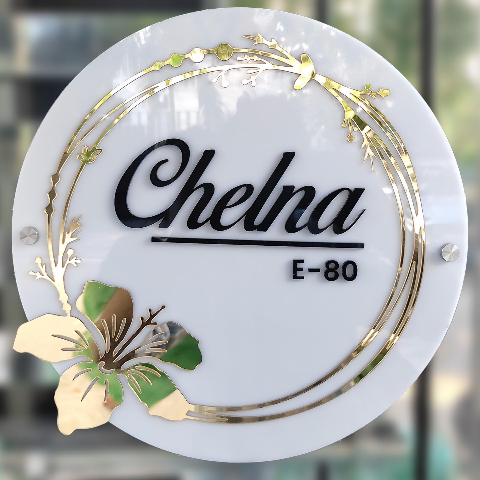 Buy Nutcase Personalized Name Plates for home - Customized Outdoor ...